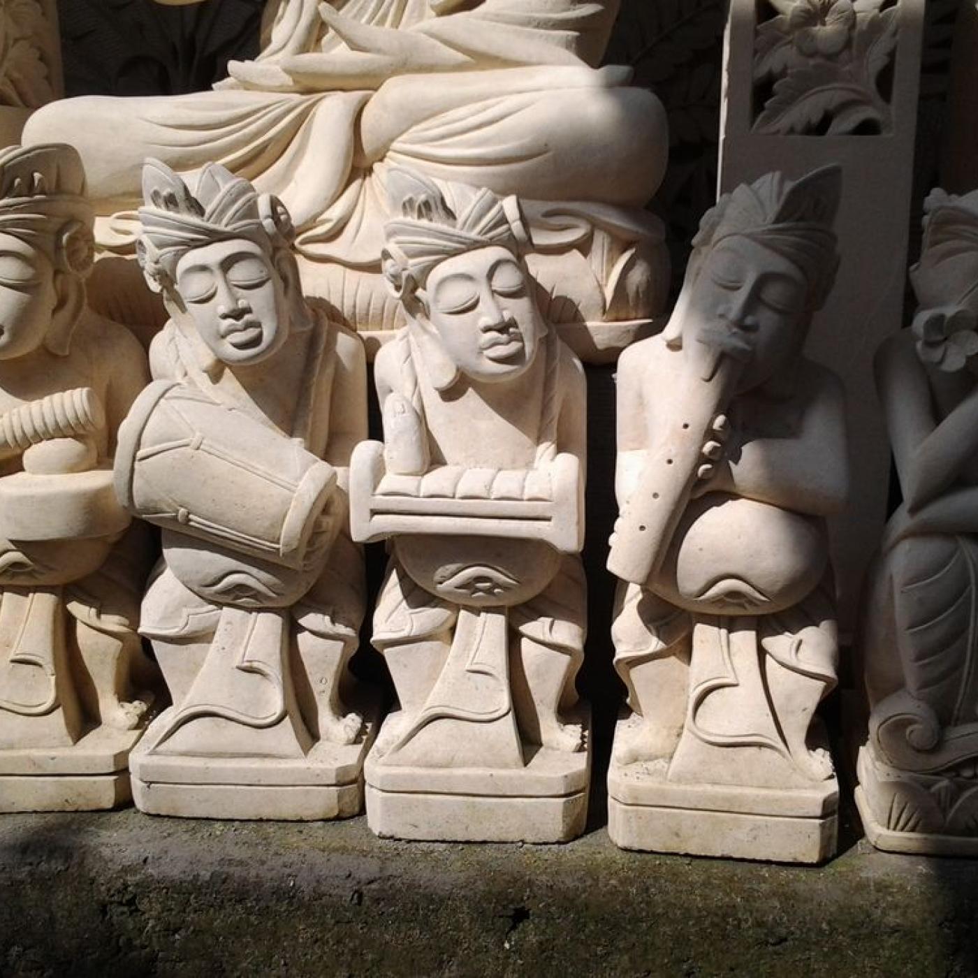 Carving Stone Statues | Bali Carving