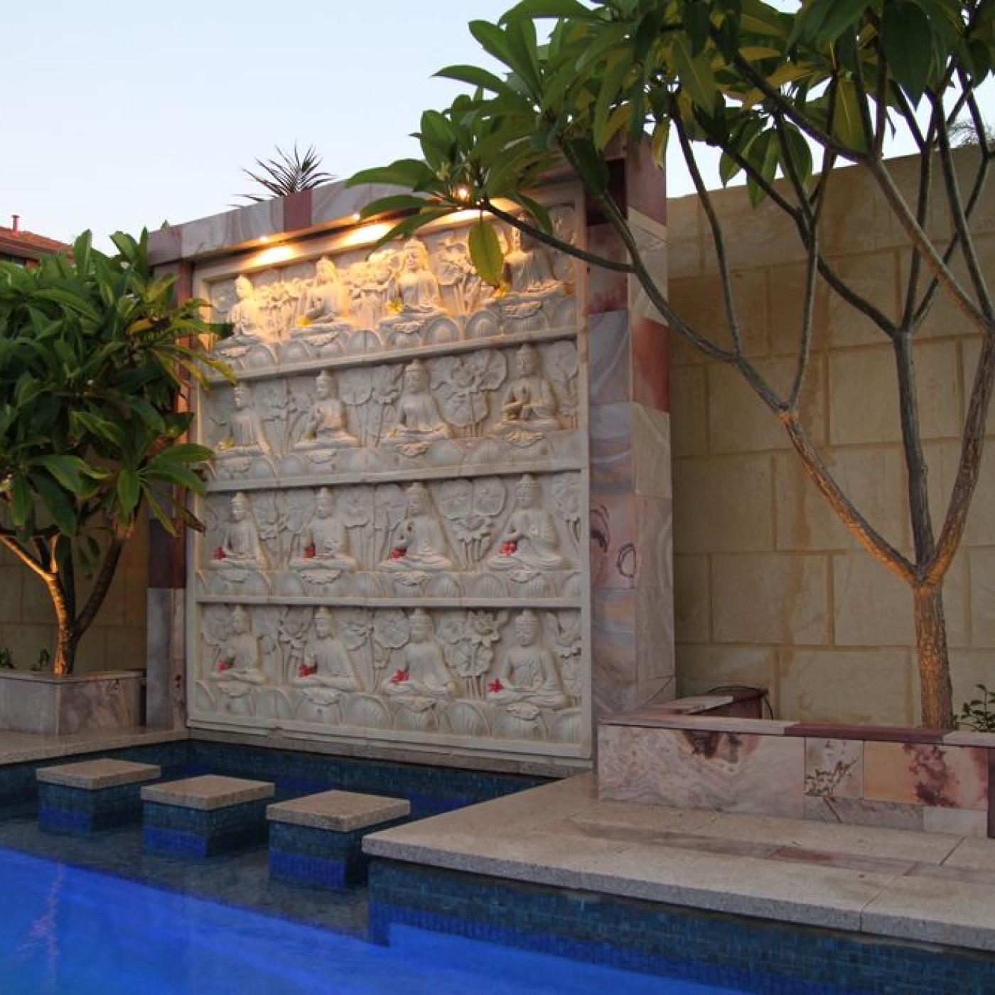 Stone Wall Panels Outdoor | Bali Carving